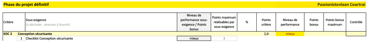 Exemples – GRO tool